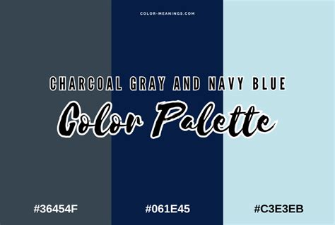 Navy Blue Color Palette
