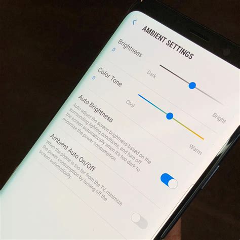 This Is How Samsung S Ambient Mode Matches Your Environment Mashable