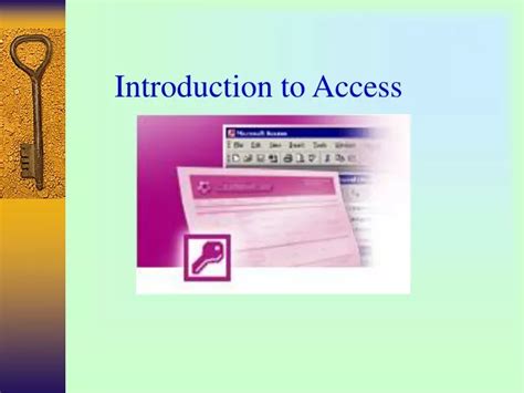 PPT Access Database Overview Functions Elements Benefits PowerPoint Presentation ID