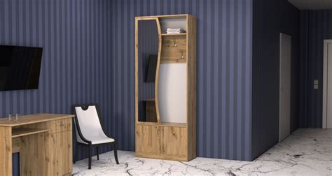 Шафа ГКШ №3 з вішаком Континент ⇨ Шафи для вітальні ціна 5 924 00 грн