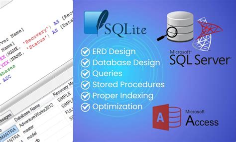 Design Sql Server Database With Queries Erd And Procedures By Anjalidesilv598 Fiverr