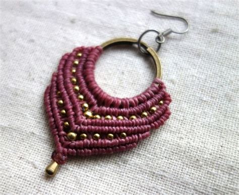 17 Diy Macrame Earrings Patterns Free Ideas For Diy