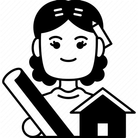 Architect Designer Engineer Construction Professional Icon Download On Iconfinder