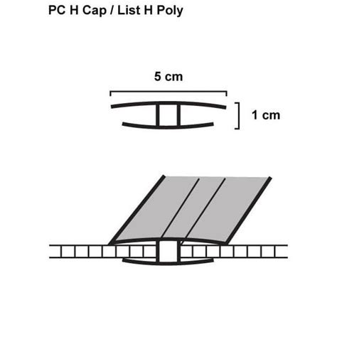 Jual Profil List Sambungan Polycarbonate 6mm Shopee Indonesia