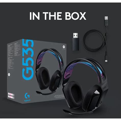 Logitech G535 Lightspeed Wireless Gaming Headset Review Total Gaming