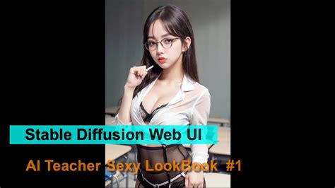 4k Ai Sexy Teacher Look Book 1 Youtube