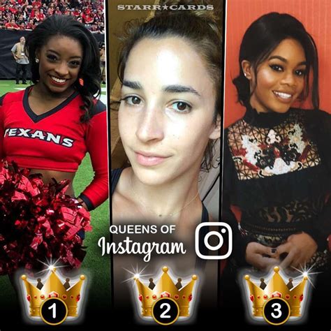 Gymnasts Of Instagram Simone Biles Aly Raisman Gabby Douglas Tops