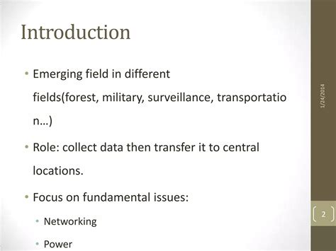 issues of wireless sensor networks pptx