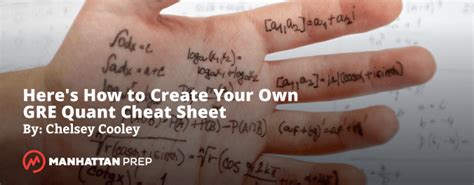 Here S How To Create Your Own GRE Quant Cheat Sheet