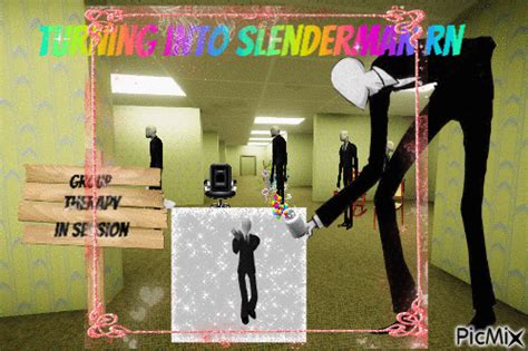 Me And Slendermen In The Backrooms At Group Therapy Безплатен