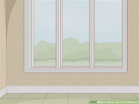 How To Block Sun From Windows Steps With Pictures WikiHow