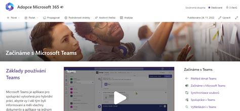 seznam jako kontextové menu v sharepoint