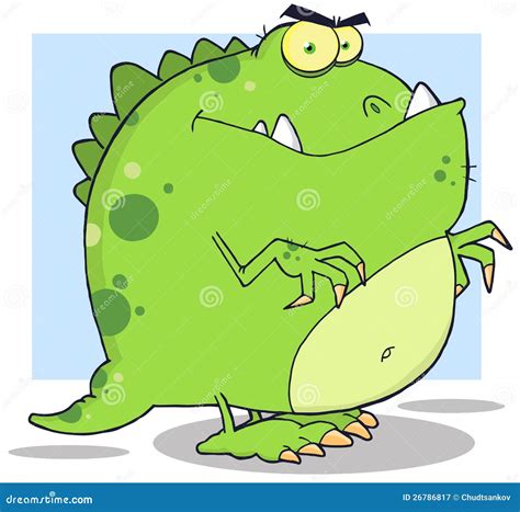 Green Dinosaur Vector Illustration Apatosaurus Brachiosaurus Or