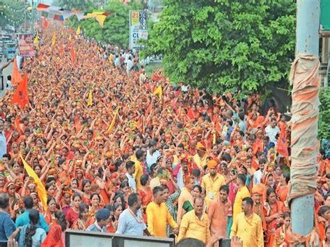 Devotees From Different Parts Of The Country About 50 Thousand People Expected To Reach The