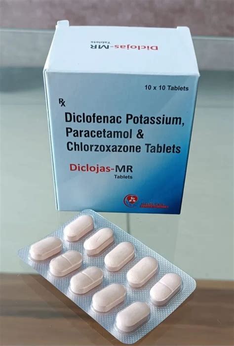 Diclofenac Potassium And Paracetamol Tablets At ₹ 780box Diclofenac