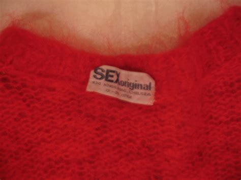 SEX Original Red Mohair Jumper The Roxy