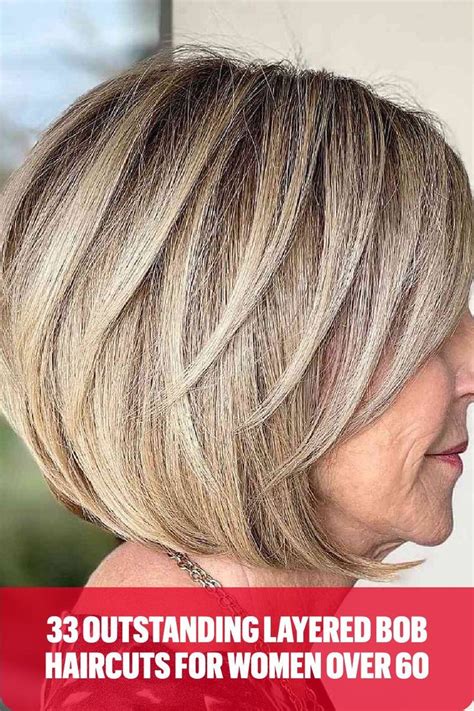Pin On Layered Bob Haircuts For Over 60