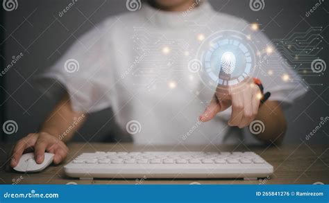 User Authentication System With Biometric Identification Fingerprint