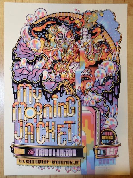 2017 My Morning Jacket Broomfield I Silkscreen Concert Poster By Guy