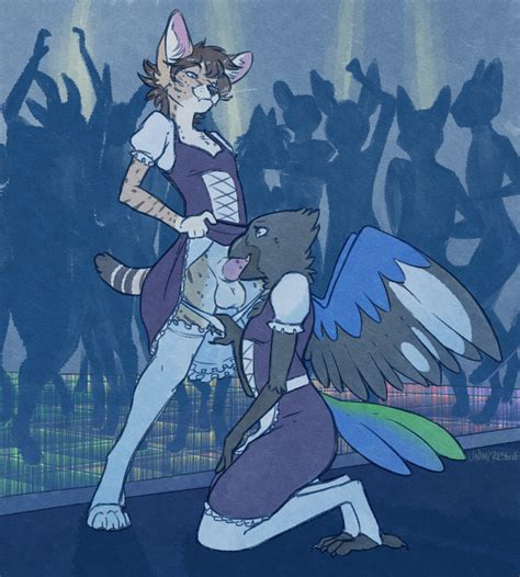 Rule 34 4 Toes Anisodactyl Anthro Avian Beak Bird Bird Feet Black