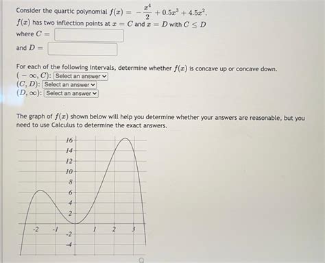 Solved Consider The Quartic Polynomial F X 0 5x3