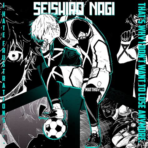 Seishiro Nagi Blue Lock Poster Behance