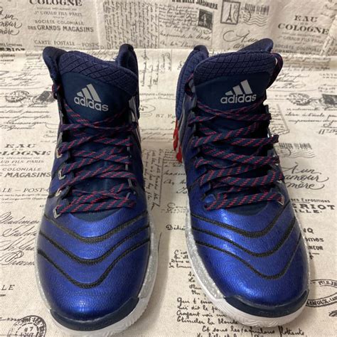 Adidas Mens Size 8 Blue Grey S