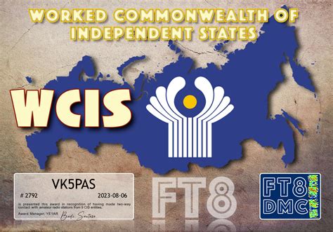 Latest Ft8 Awards Vk5pas