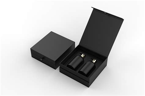 브랜딩 3d 렌더링 일러스트를 위한 빈 본체 및 핸드 워시 디스패처 선물 상자 상자에 대한 스톡 사진 및 기타 이미지 상자