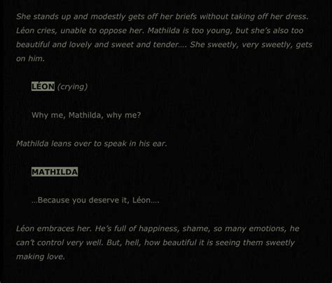 영화 레옹에서 삭제된 레옹과 마틸다의 섹스신 인스티즈instiz 이슈 카테고리