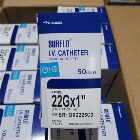 Promo Iv Catheter 22 Terumo Surflo 22 Terumo Surflo Iv Catheter