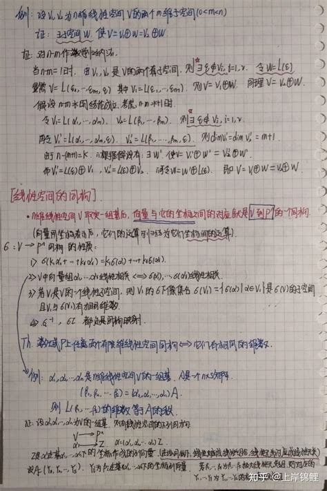 高等代数知识点总结2 知乎