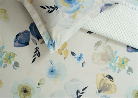 Bed Sheet Main Version Blue Garden 26n Chenone Official
