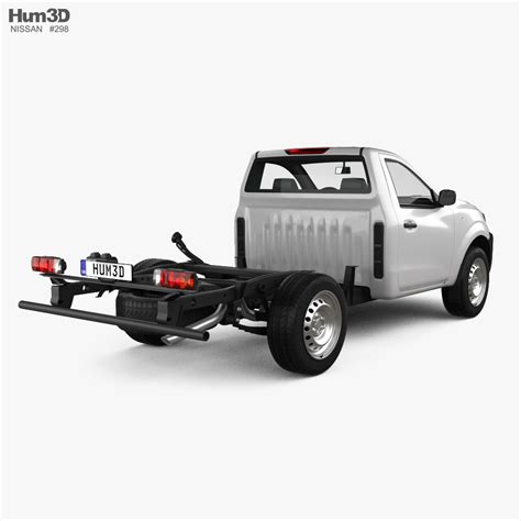 Nissan Np300 Cabina Simple Chassis 2025 Modelo 3d Descargar Pickup