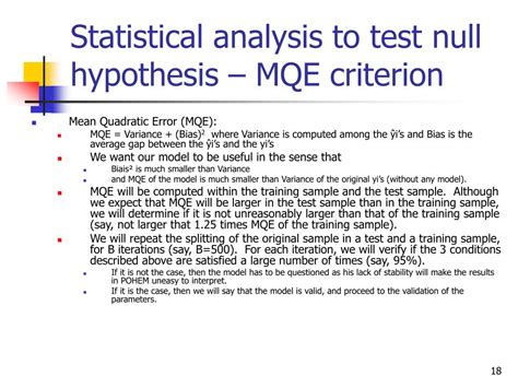 PPT Statistical Concepts Of Validation Of Microsimulation Models PowerPoint Presentation ID