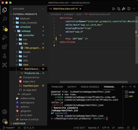 Display Data From The Northwind Service Tutorials For Sap Developers