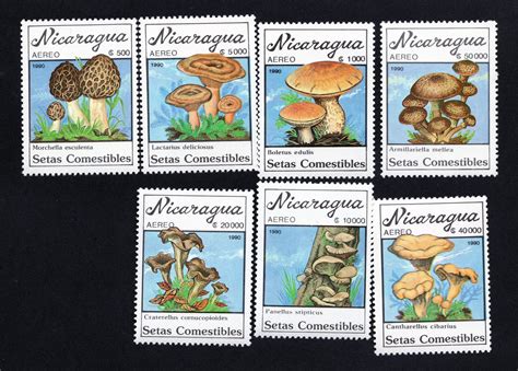 Fungi On Stamps Start Stamp Collecting