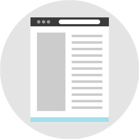 Browser Ui Vector SVG Icon SVG Repo