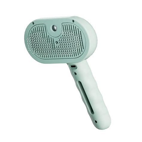 Pr Pet Steam Massage Comb Absstainless Steel 20x115x7cm White