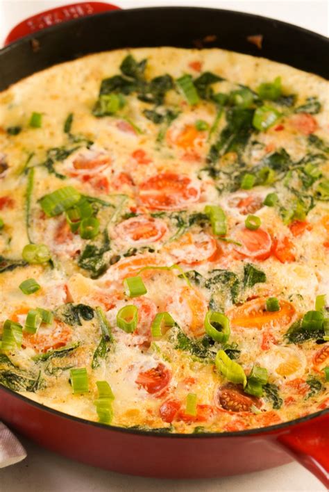 How To Make Spinach Egg White Frittata At Angus Champion Blog