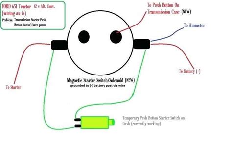 A Complete Guide To Ford Tractor Starter Solenoid Wiring Diagrams