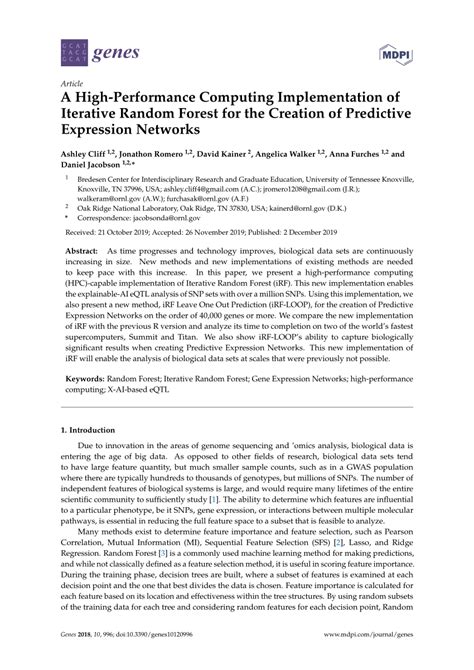 pdf a high performance computing implementation of iterative random