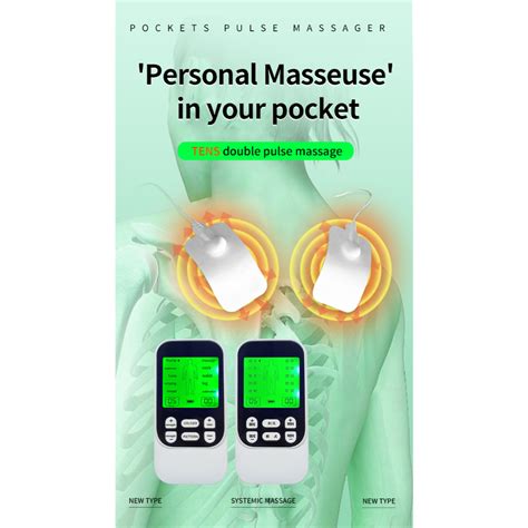 Physiotherapy Equipment Muscle Stimulator Rechargeable Electronic