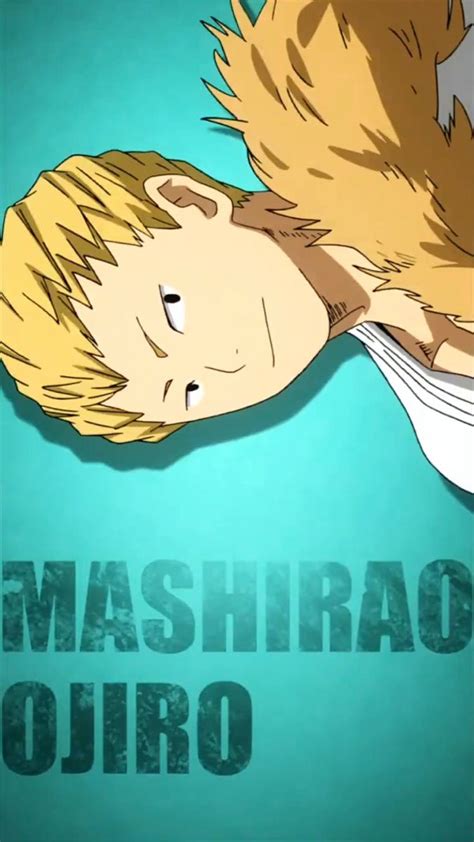Ojiro Mashirao Hero My Hero Academia Cute Anime Character