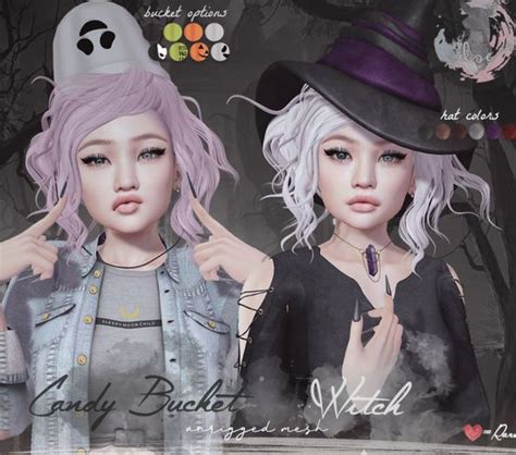Second Life Marketplace 3doe Candy Bucket Candy Rare