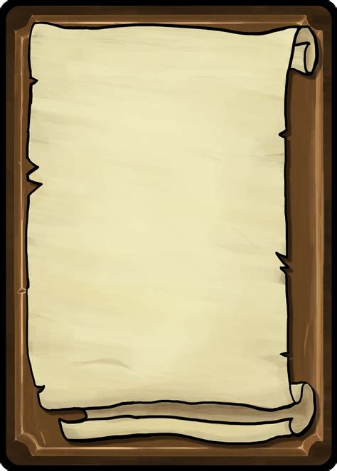 Playing Cards Template Scroll Front By Toomanypenguins On DeviantArt