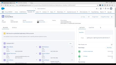 Demo De Informatica Cloud Customer 360 Para Salesforce