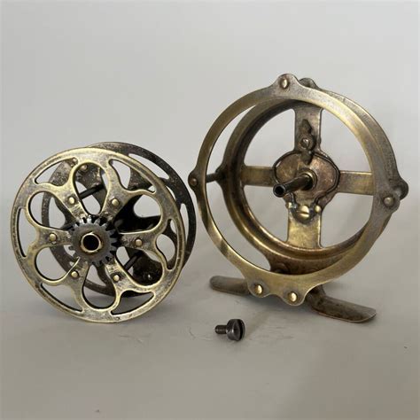 Yahooオークション Vintage Raised Pillar And Skeleton Brass Fly Re