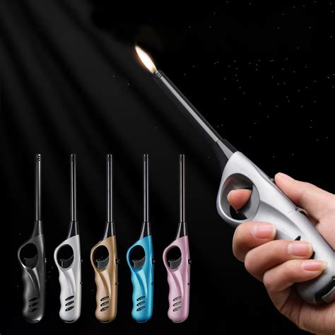 Rojia Kitchen Gas Stove Extended Lighter Handy Refillable Igniter For