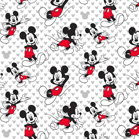 Disney® Relaxed Mickey Mouse Cotton Fabric Michaels